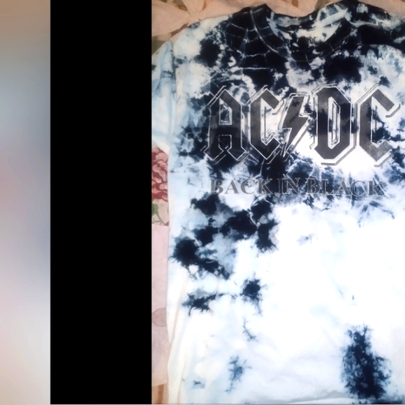 AC/DC | Shirts | Ac Dc Tye Dye Print | Poshmark